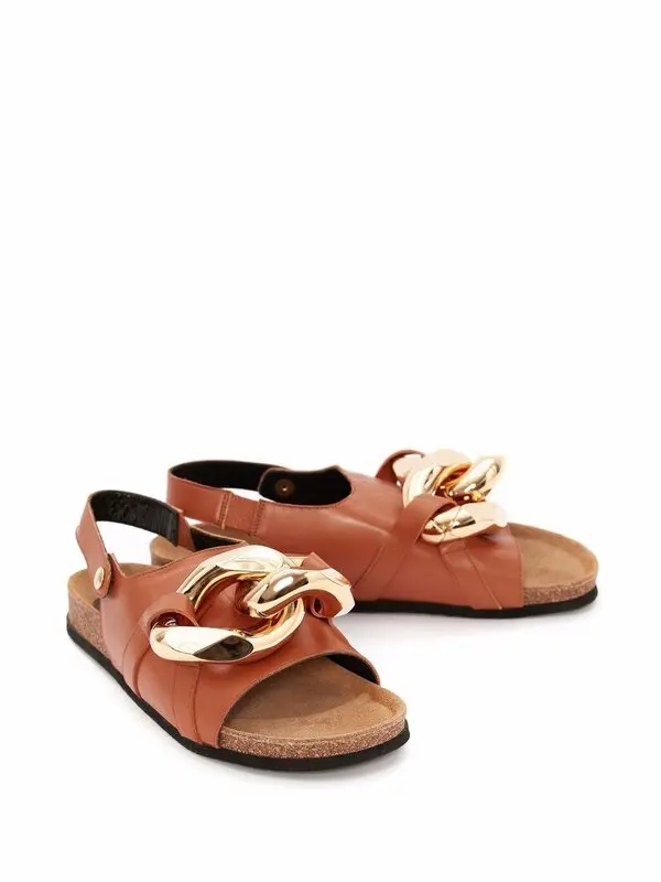 JW Anderson Chain Flat Sandals