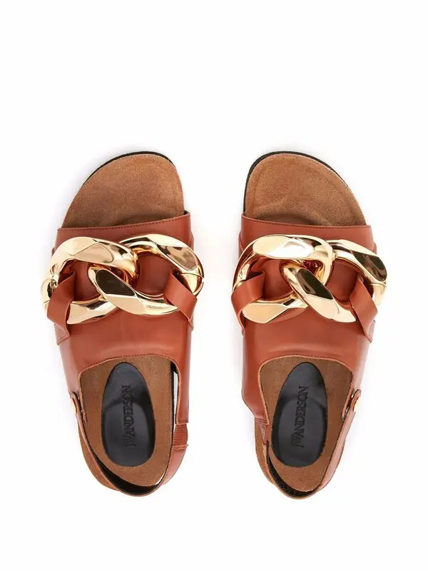 JW Anderson Chain Flat Sandals