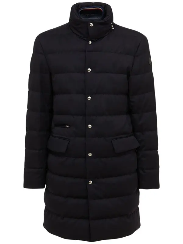 Moncler Chereau Wool Down Coat