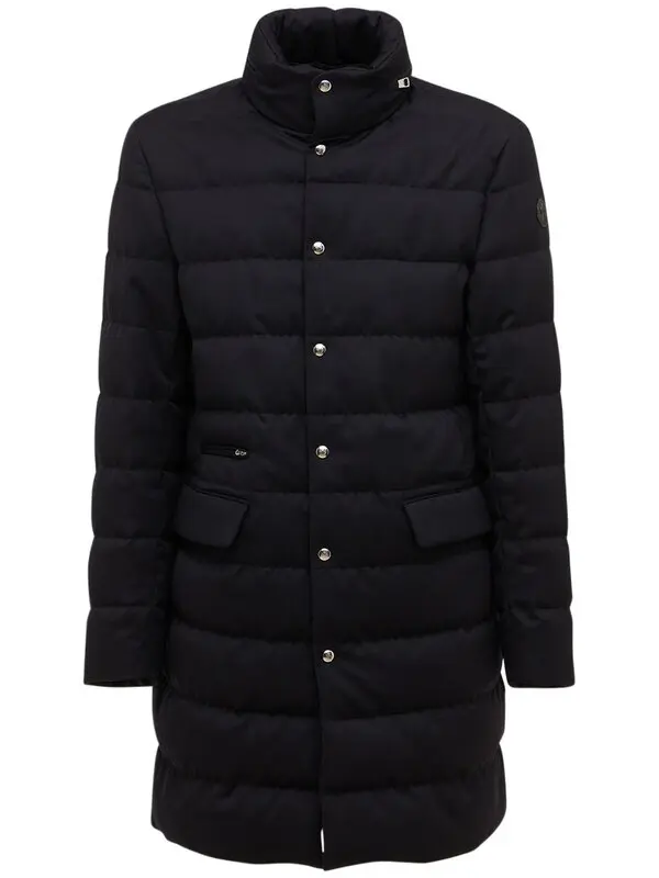 Moncler Chereau Wool Down Coat