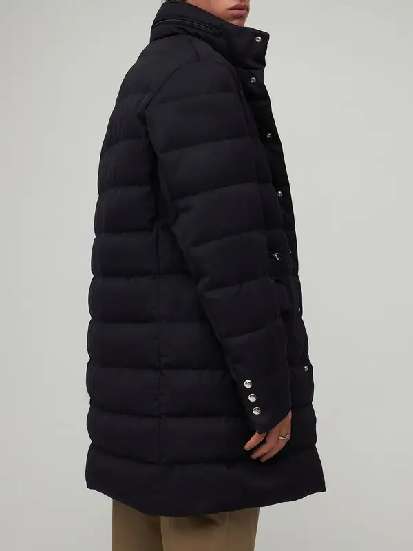 Moncler Chereau Wool Down Coat