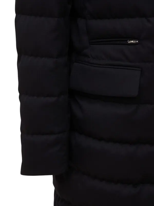 Moncler Chereau Wool Down Coat