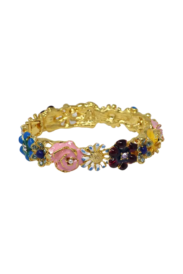 KENNETH JAY LANE Flower Bracelet - Multicolor