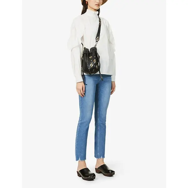 Paige Cindy Slim-leg Stretch Denim Jeans - Mel Destroyed Hem