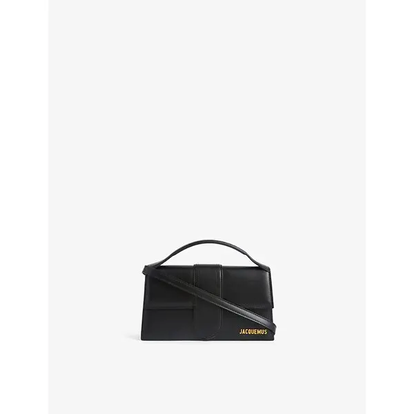 Jacquemus Le Grand Bambino Leather Top Handle Bag - Black