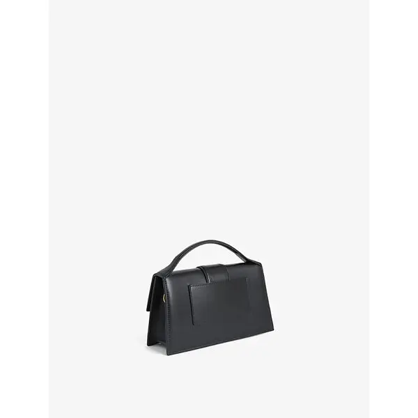 Jacquemus Le Grand Bambino Leather Top Handle Bag - Black
