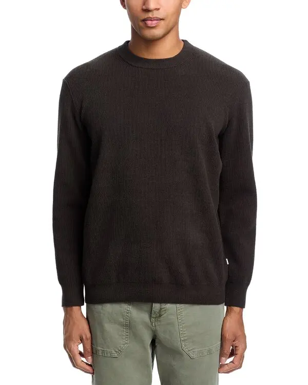 Nn07 Danny Ribbed Sweater - Dark Army