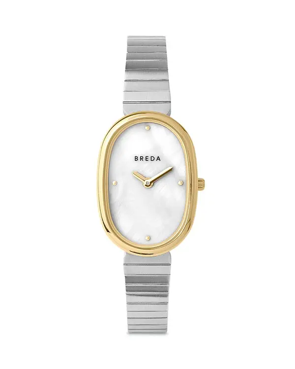 BREDA Jane Watch, 23mm - White/silver