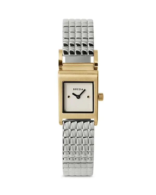 BREDA Revel Watch, 18mm - White/silver