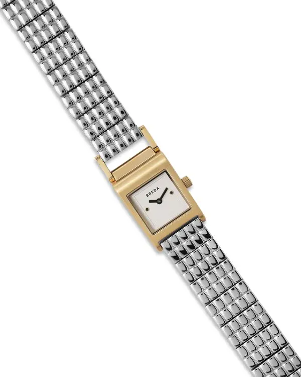 BREDA Revel Watch, 18mm - White/silver