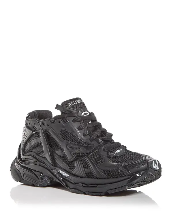 Balenciaga Runner Sneakers - Black