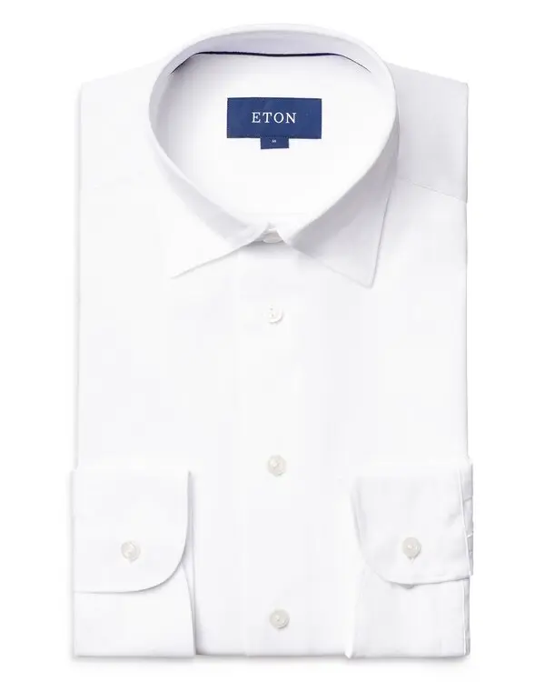 Eton Contemporary Fit Jersey Shirt - White