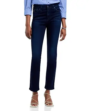 Ag Mari Mid-rise Slim Straight Jeans