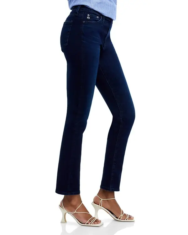 Ag Mari Mid-rise Slim Straight Jeans