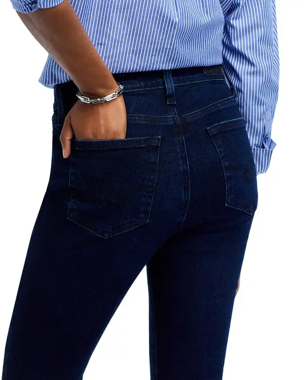 Ag Mari Mid-rise Slim Straight Jeans