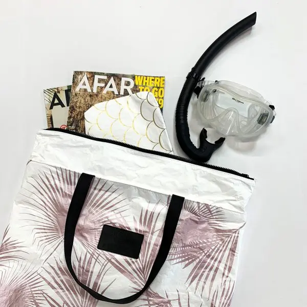 ALOHA COLLECTION Day Tripper Tote - Rose Gold