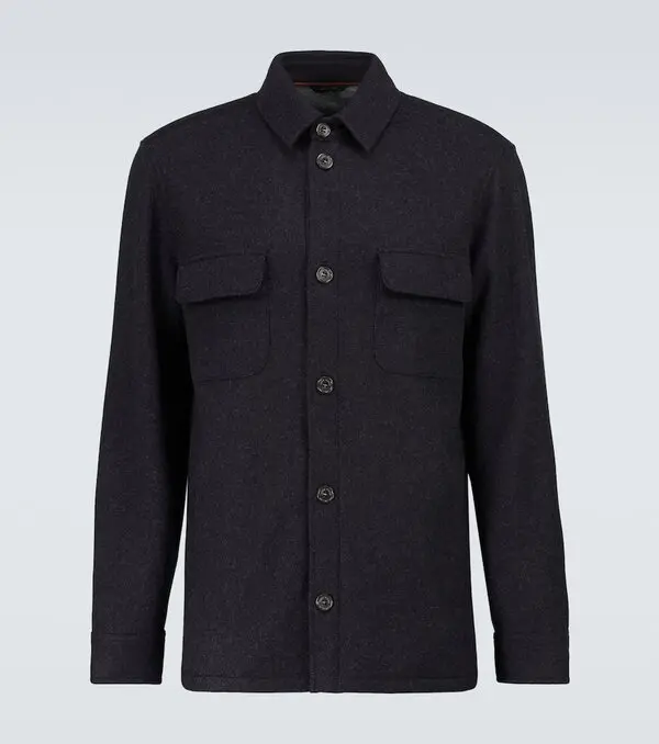 Loro Piana Cashmere-blend Overshirt