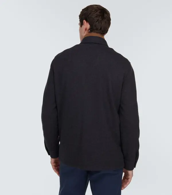 Loro Piana Cashmere-blend Overshirt