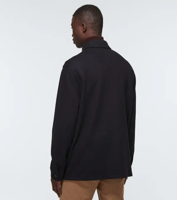 Loro Piana Cashmere-blend Overshirt