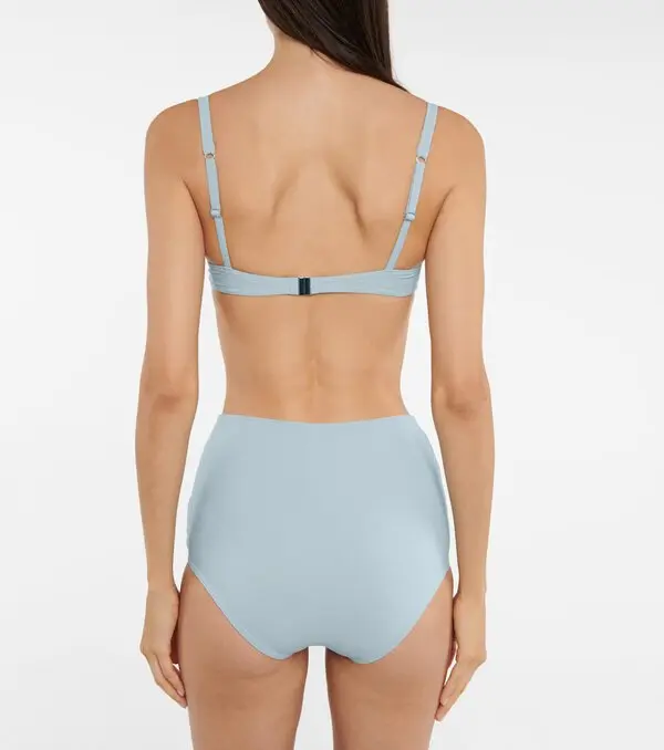 KARLA COLLETTO Basics Bikini Top - Blue