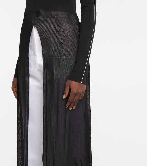 PETER DO Semi-sheer Turtleneck Sweater