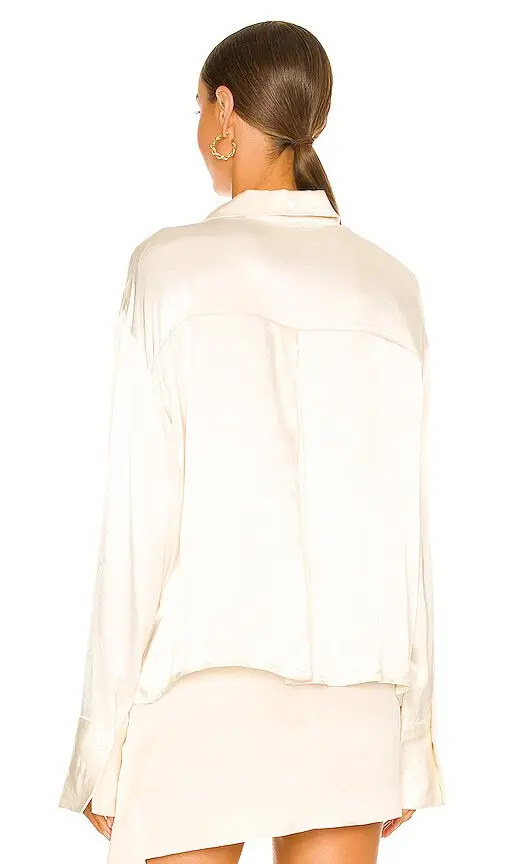 SNDYS. Rising Satin Shirt