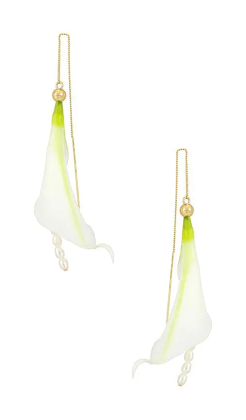 Cult Gaia Calla Drop Earrings