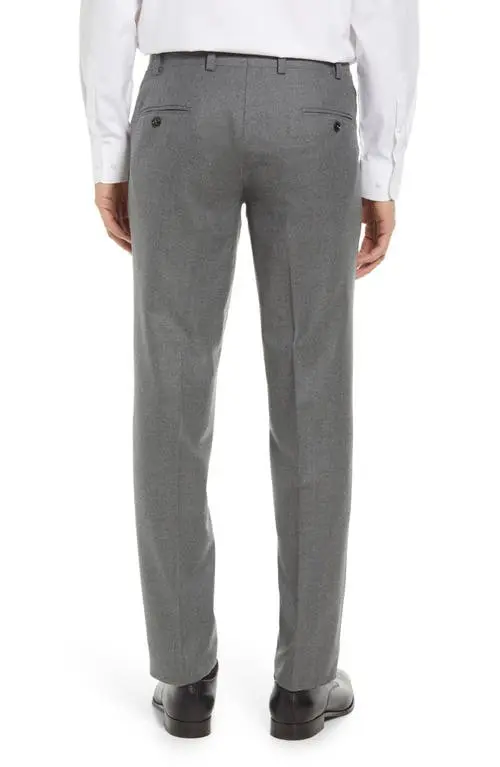 Ted Baker London Jerome Flat Front Wool Dress Pants