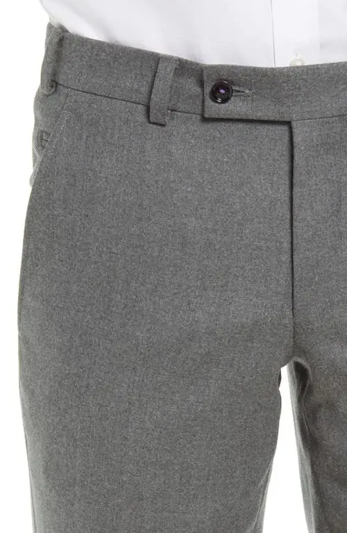 Ted Baker London Jerome Flat Front Wool Dress Pants
