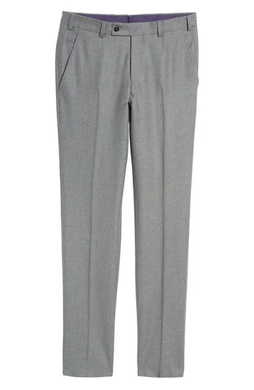 Ted Baker London Jerome Flat Front Wool Dress Pants
