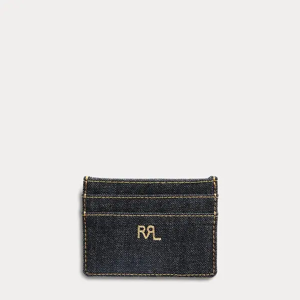 Ralph Lauren Denim Card Holder - Indigo