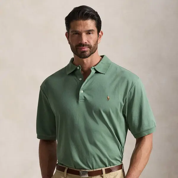 Ralph Lauren Soft Cotton Polo Shirt - Fatigue