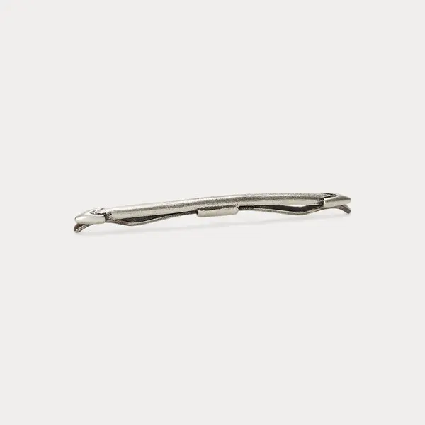 Ralph Lauren Plated Collar Bar - Silver