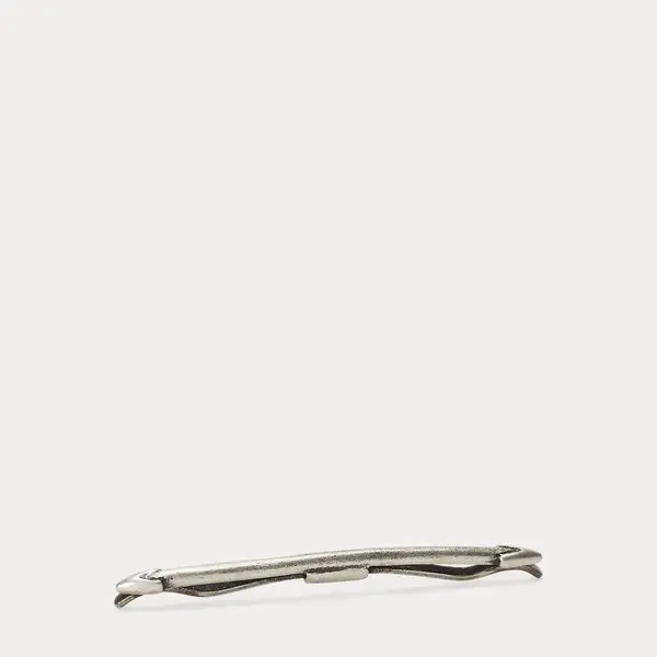 Ralph Lauren Plated Collar Bar - Silver