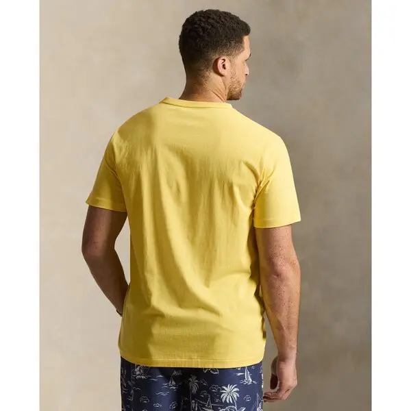 Ralph Lauren Jersey V-neck T-shirt - Sunfish Yellow