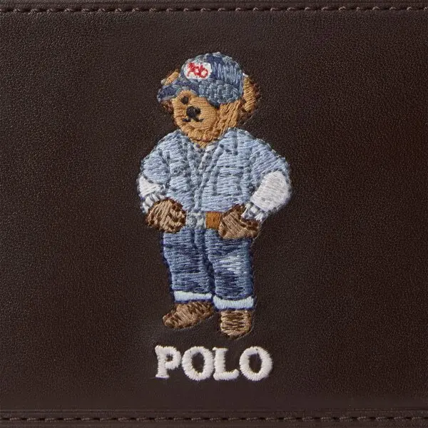 Ralph Lauren Polo Bear Leather Card Case