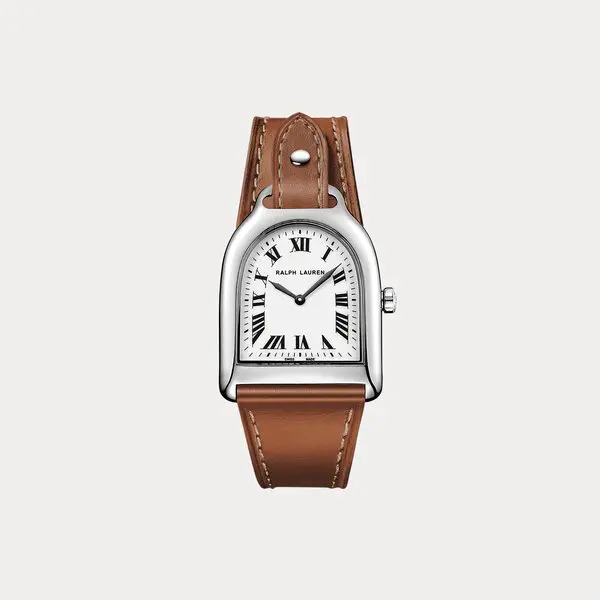 Ralph Lauren Petite Steel Watch - White Dial