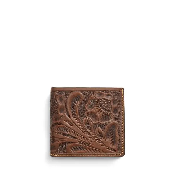 Ralph Lauren Hand-tooled Leather Billfold