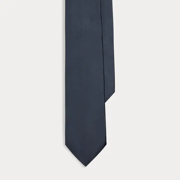 Ralph Lauren Peau De Soie Neck Tie - Dark Navy