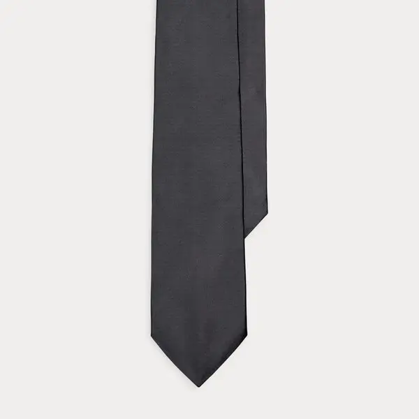 Ralph Lauren Peau De Soie Neck Tie - Grey