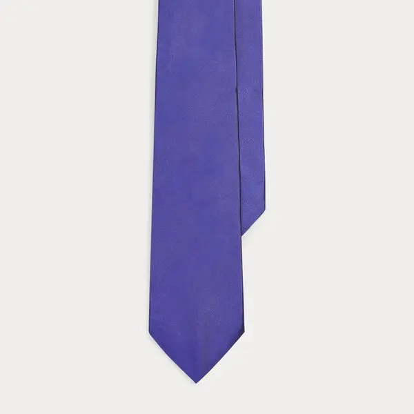 Ralph Lauren Peau De Soie Neck Tie - Purple