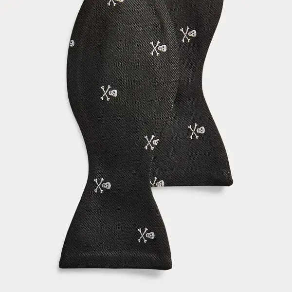 Ralph Lauren Skull-and-bones Bow Tie
