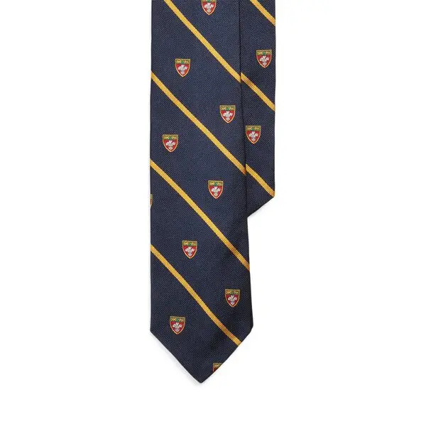 Ralph Lauren Striped Silk Club Tie