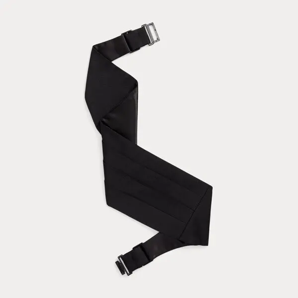 Ralph Lauren Silk Cummerbund - Black 1