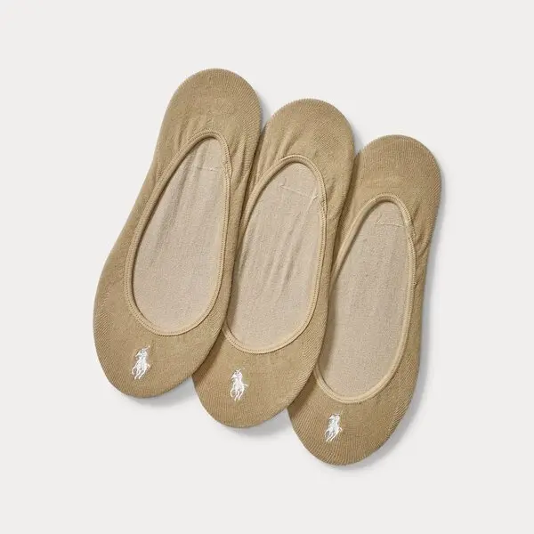 Ralph Lauren Ultralow Liner Socks 3-pack - Nude