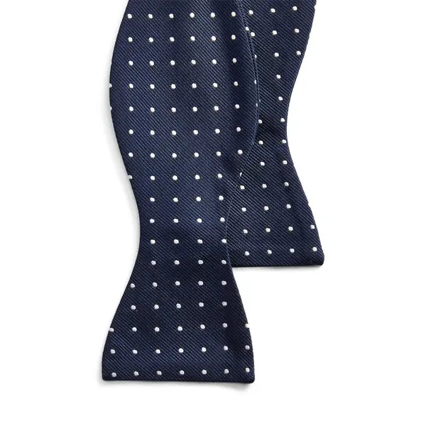 Ralph Lauren Polka-dot Silk Bow Tie