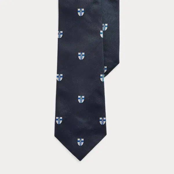 Ralph Lauren Silk Neck Tie - Navy
