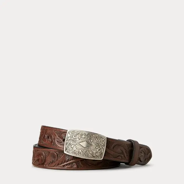 Ralph Lauren Leather Belt - Brown