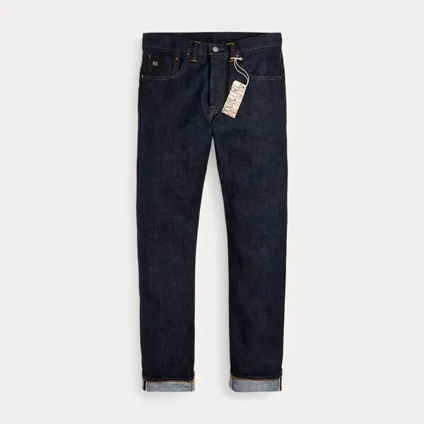 Ralph Lauren Slim Fit Selvedge Jean - Rinse