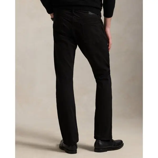 Ralph Lauren Varick Slim Straight Jean - Black Stretch